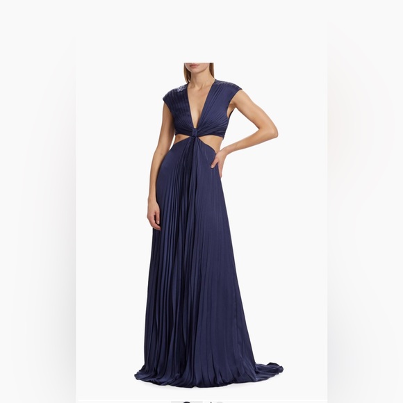 A.L.C. | Dresses | 795 Alc Alejandra Pleated Cutout Gown Size 4 | Poshmark